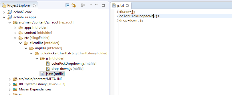 Dropdown Colour Picker for AEM | Choose Your Brand Colours Easily